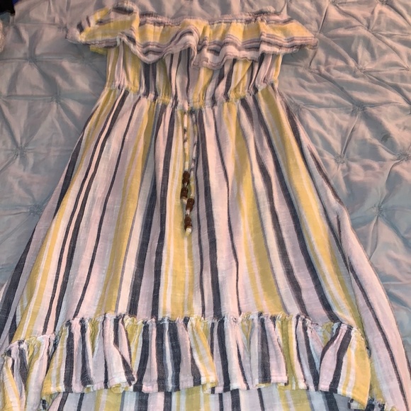 blue island | Dresses | Blue Island Sundress Strapless | Poshmark